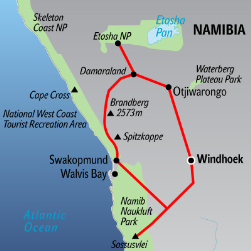Namibia Rundreisen | Abenteuerliche Routen vom Spezialisten